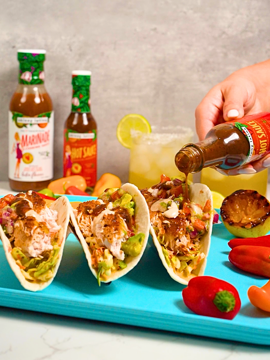 Skinny Latina Mahi Mahi Tacos – Ana Quincoces - Skinny Latina